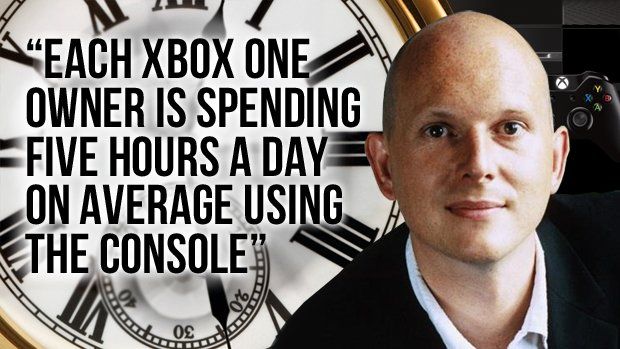 Phil Harrison says xbox one users average 5 hours a day | GamesRadar+