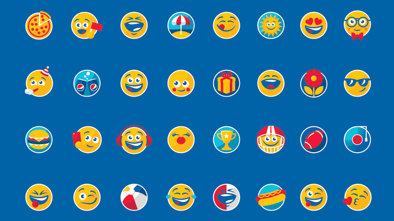 New emoji set lets you 'say it with Pepsi' | Creative Bloq