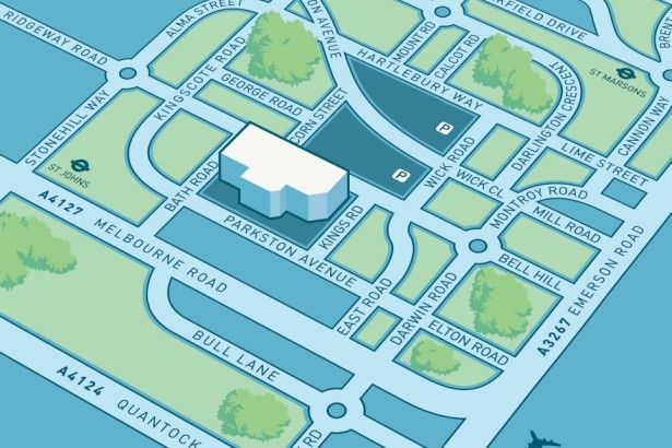 Adding perspective to maps | Creative Bloq