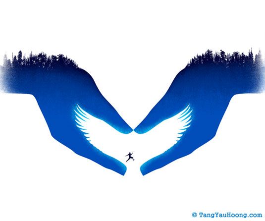 Negative space illustrations will make you double-take | Creative Bloq