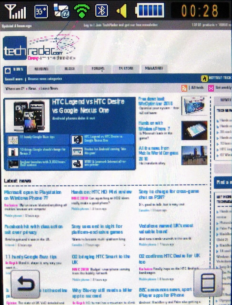 Samsung Genio Slide: Internet - Samsung Genio Slide review - Page 7 ...