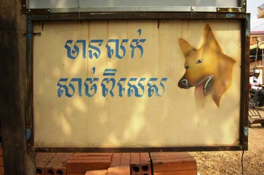 20 hand-painted Cambodian signs | Creative Bloq