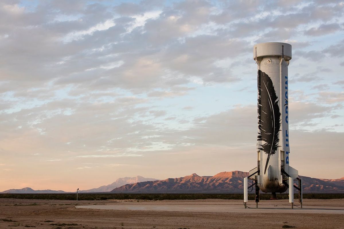 Amazon's CEO beats Elon Musk to landing a reusable rocket successfully ...