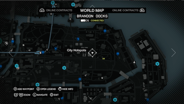 Watch Dogs City Hotspots locations guide: Page 2 - Page 2 | GamesRadar+