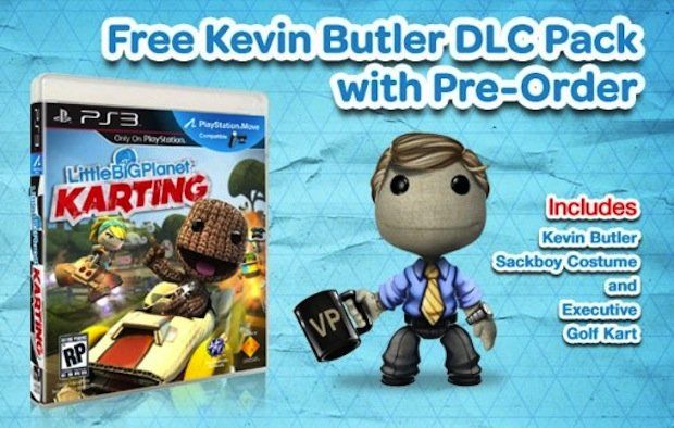 Kevin Butler gets his own Sackboy in LittleBigPlanet Karting | GamesRadar+
