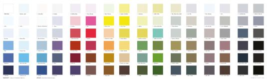 Colour chart reflects the harsh realities of life | Creative Bloq