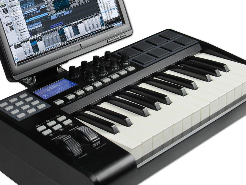 NAMM 2012: ControlTouch: MIDI controller keyboard with touchscreen ...
