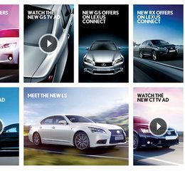 Lexus site drives web design further | Creative Bloq