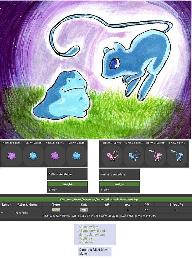 Pokemon Monday 29 - Ditto is a failed Mew clone | GamesRadar+