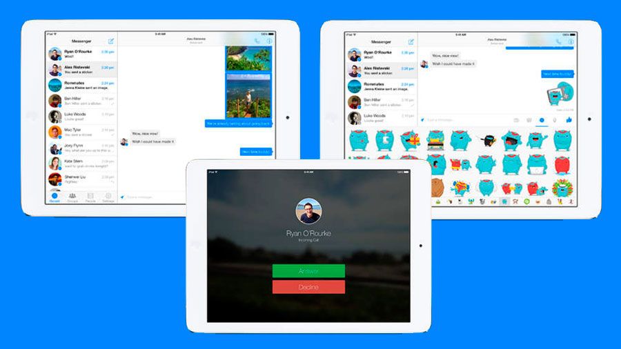 Facebook Messenger app finally swoops onto iPad screens | TechRadar