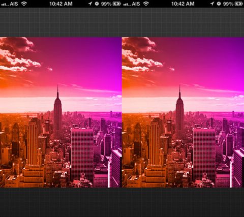 Free iOS app applies gradients for striking images | Creative Bloq