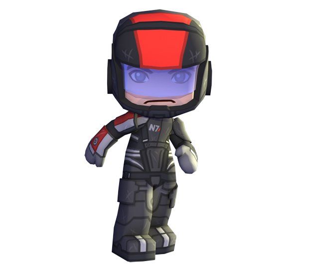 Commander Shepard has never looked so cute in MySims SkyHeroes ...