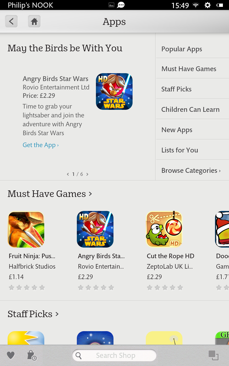Apps and games - Nook HD review - Page 5 | TechRadar