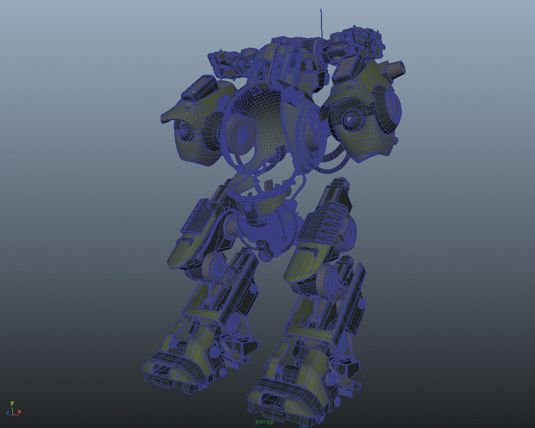 Build a 3D mech in a futuristic scene | Creative Bloq