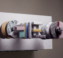 Marble texturing lifts papercraft lettering to the next level ...