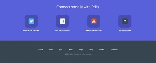 20 great examples of website footer design | Creative Bloq