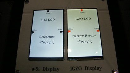Sharp shows off IGZO - the screen tech that could be in the next iPad ...