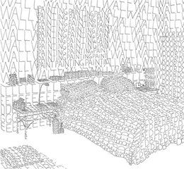 Drawing with words: the illustrator turning text into texture ...