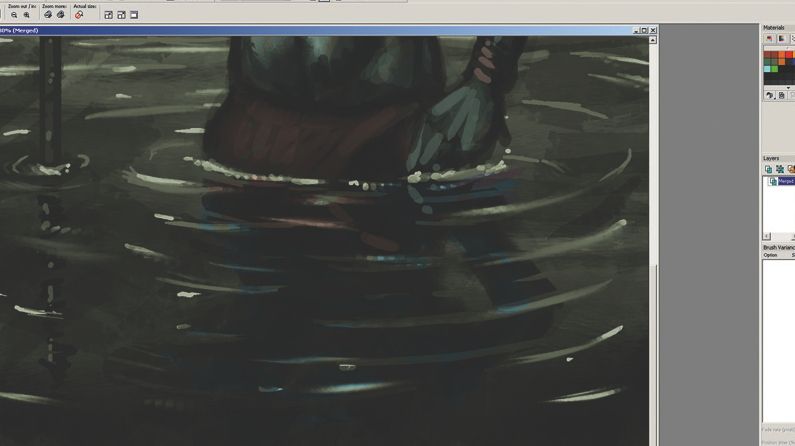 Top tips for drawing a submerged character | Creative Bloq