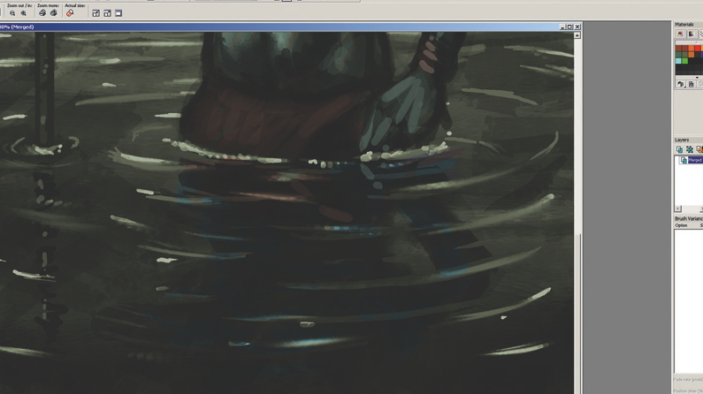Top tips for drawing a submerged character | Creative Bloq