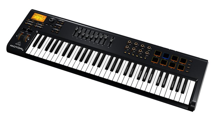NAMM 2014: Behringer announces Motör 61/49 MIDI controller keyboards ...