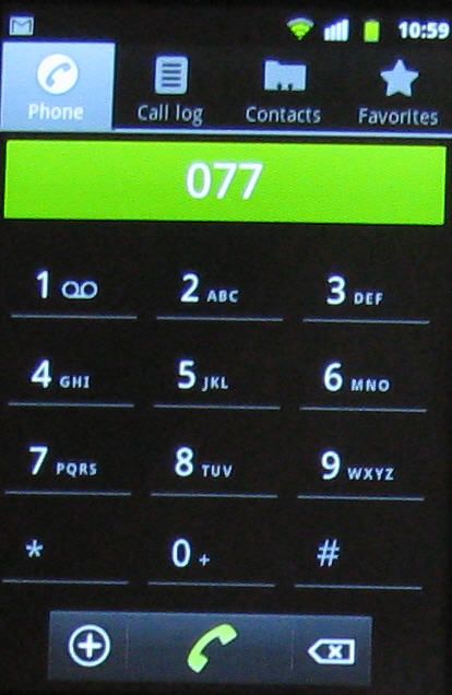 Contacts, calling and messaging - Vodafone Smart 2 review - Page 3 ...