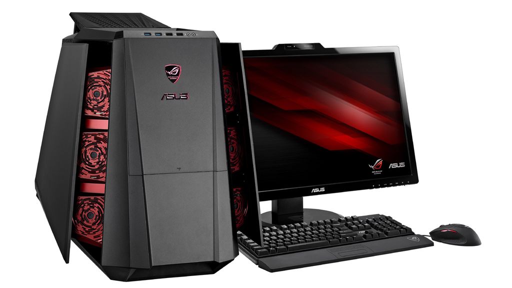 Asus goes old school with liquid-cooled 'transformer' PC and monitors ...