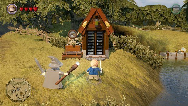 Lego Hobbit Red Bricks