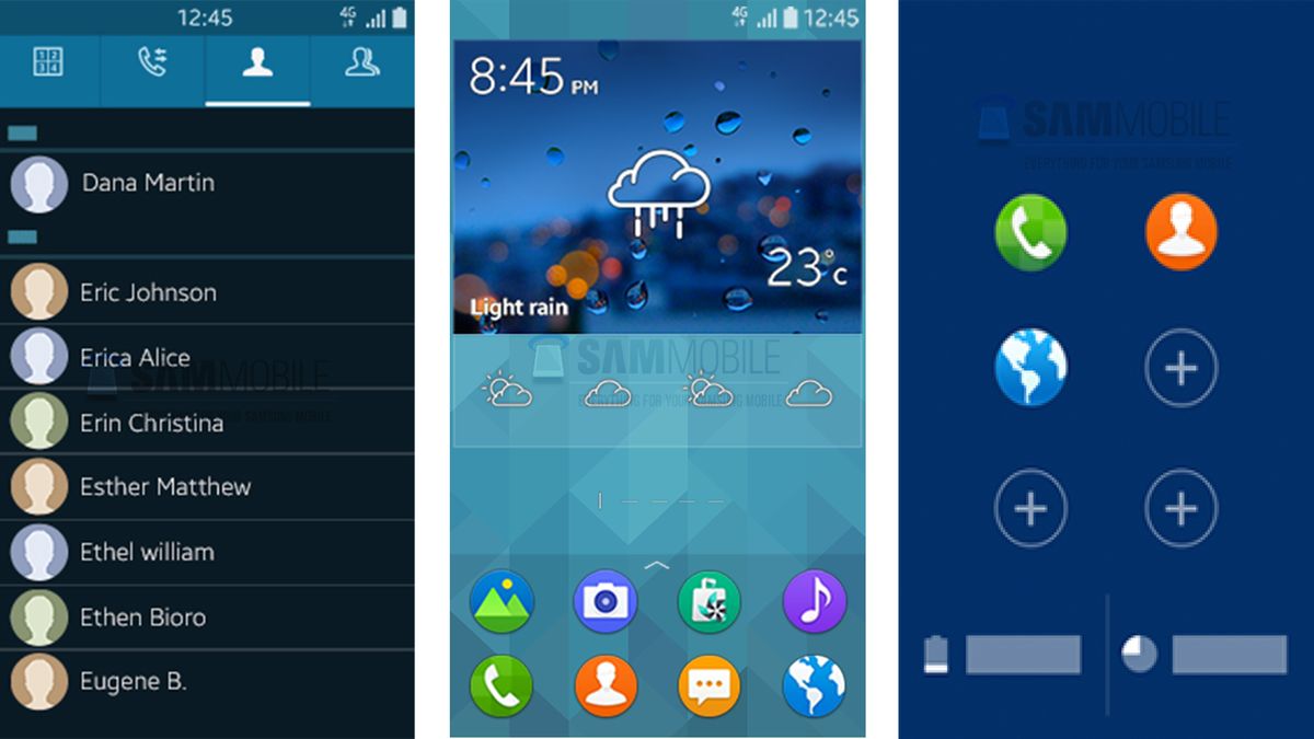 Our first look at Samsung's low-end smartphone Tizen interface | TechRadar