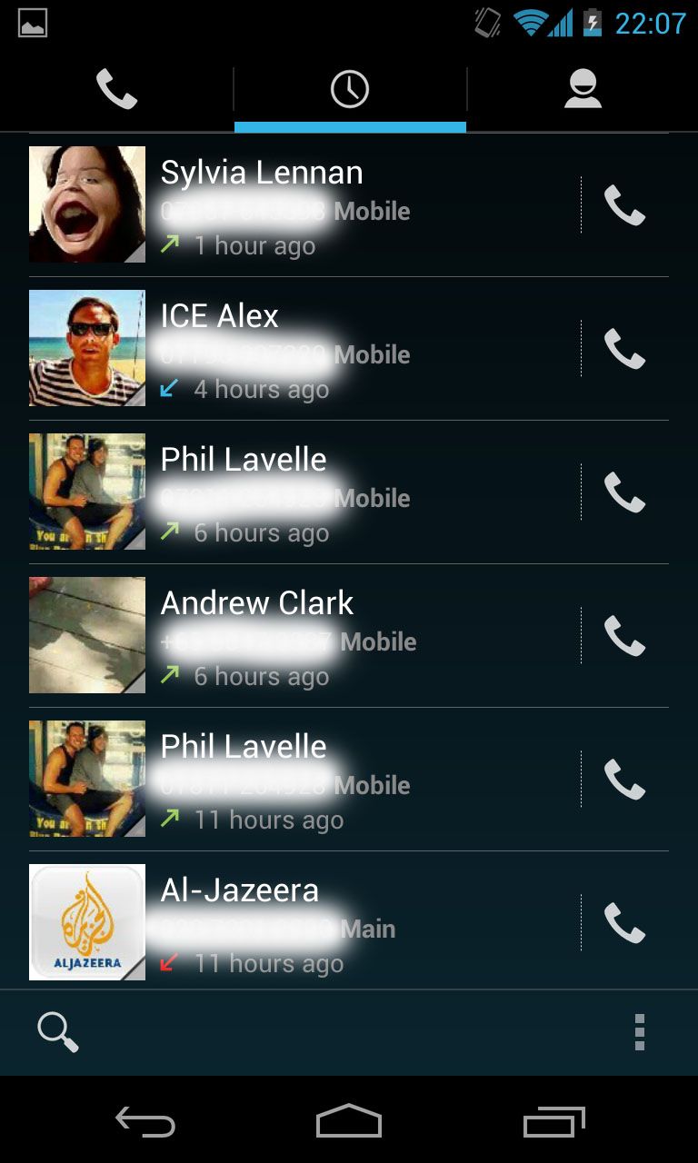 Contacts and calling - Nexus 4 review - Page 4 | TechRadar