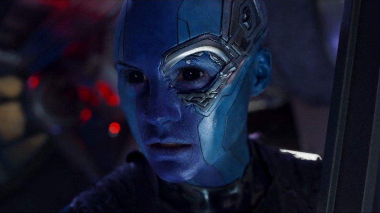 Karen Gillan Once Showed Up To Couples Therapy Dressed As Nebula ...