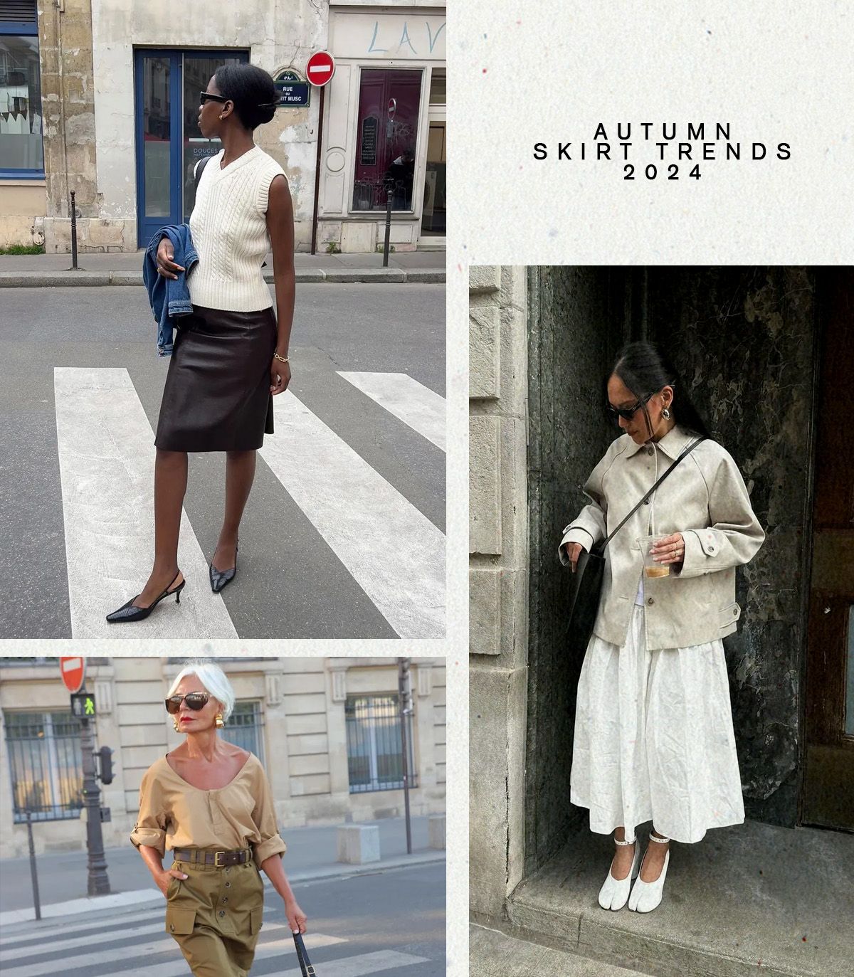 7 Skirt Trends All Fashion People Will be Wearing in Autumn 2024 | Who ...
