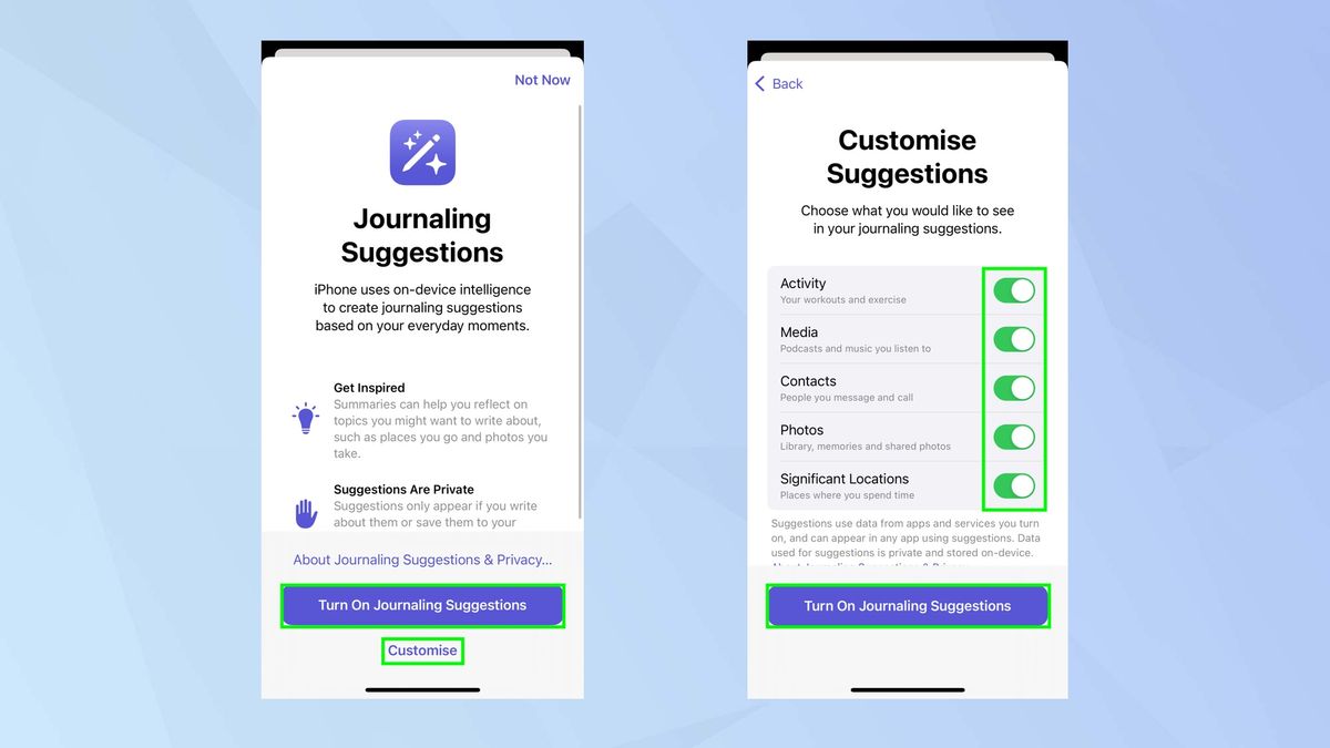 How to use the iOS Journal app | Tom's Guide