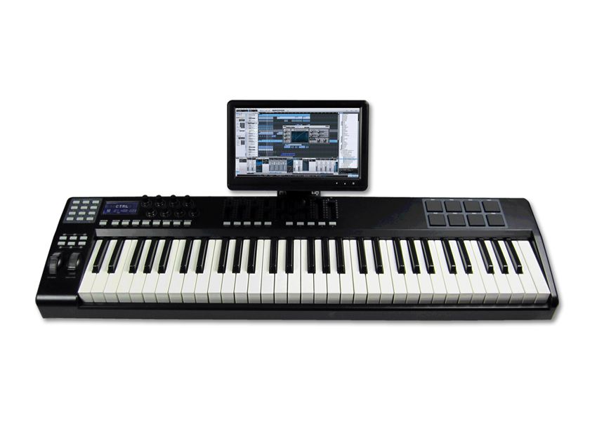 NAMM 2012: ControlTouch: MIDI controller keyboard with touchscreen ...