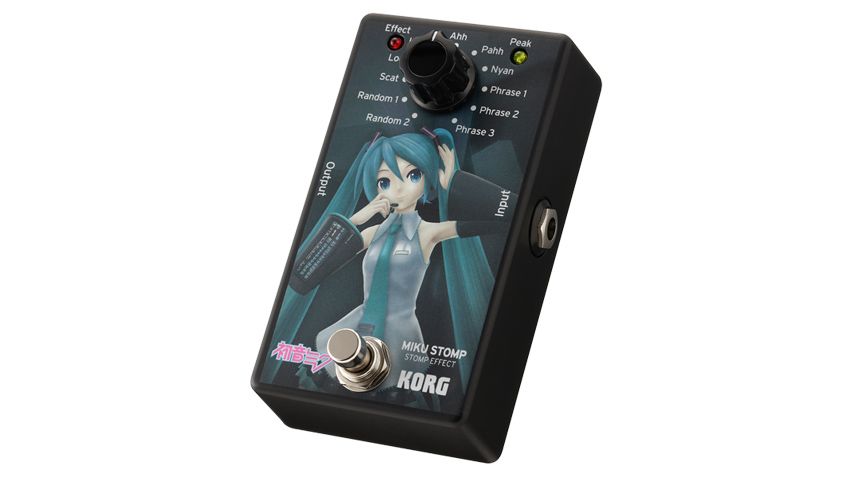 Make your guitar sing with Korg's Miku Stomp effect | MusicRadar