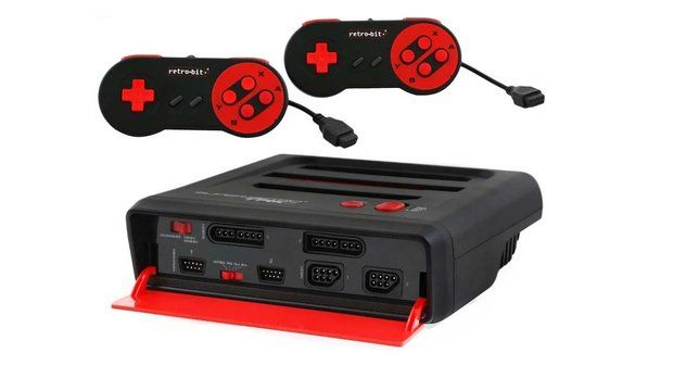 Do your retro gaming the right way with this three-slotted console ...