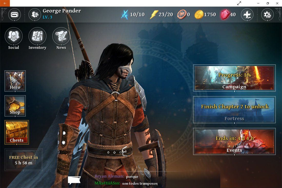 Your sword is all that stands between the world and evil in Iron Blade ...