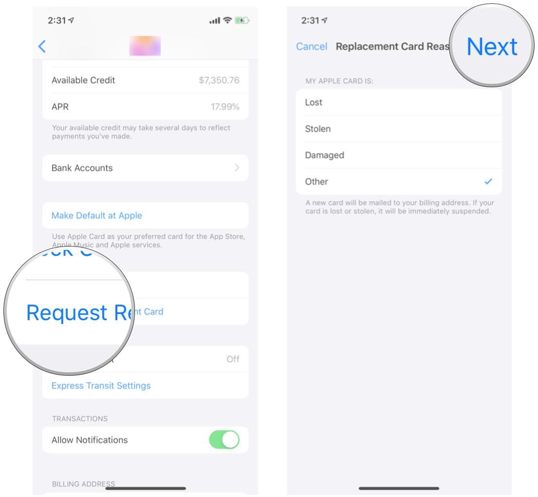 How to request a replacement Apple Card from Apple | iMore