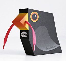 Bird-shaped shoe packaging flies onto German shelves | Creative Bloq