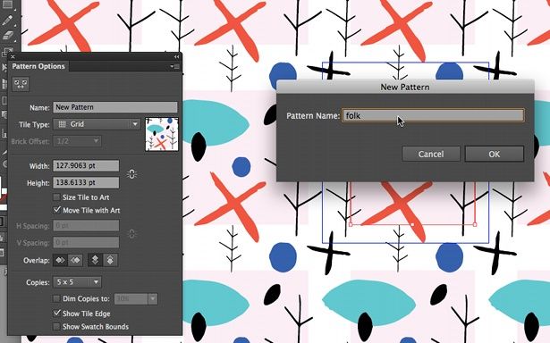 Quick and easy pattern swatches in Illustrator CS6 | Creative Bloq