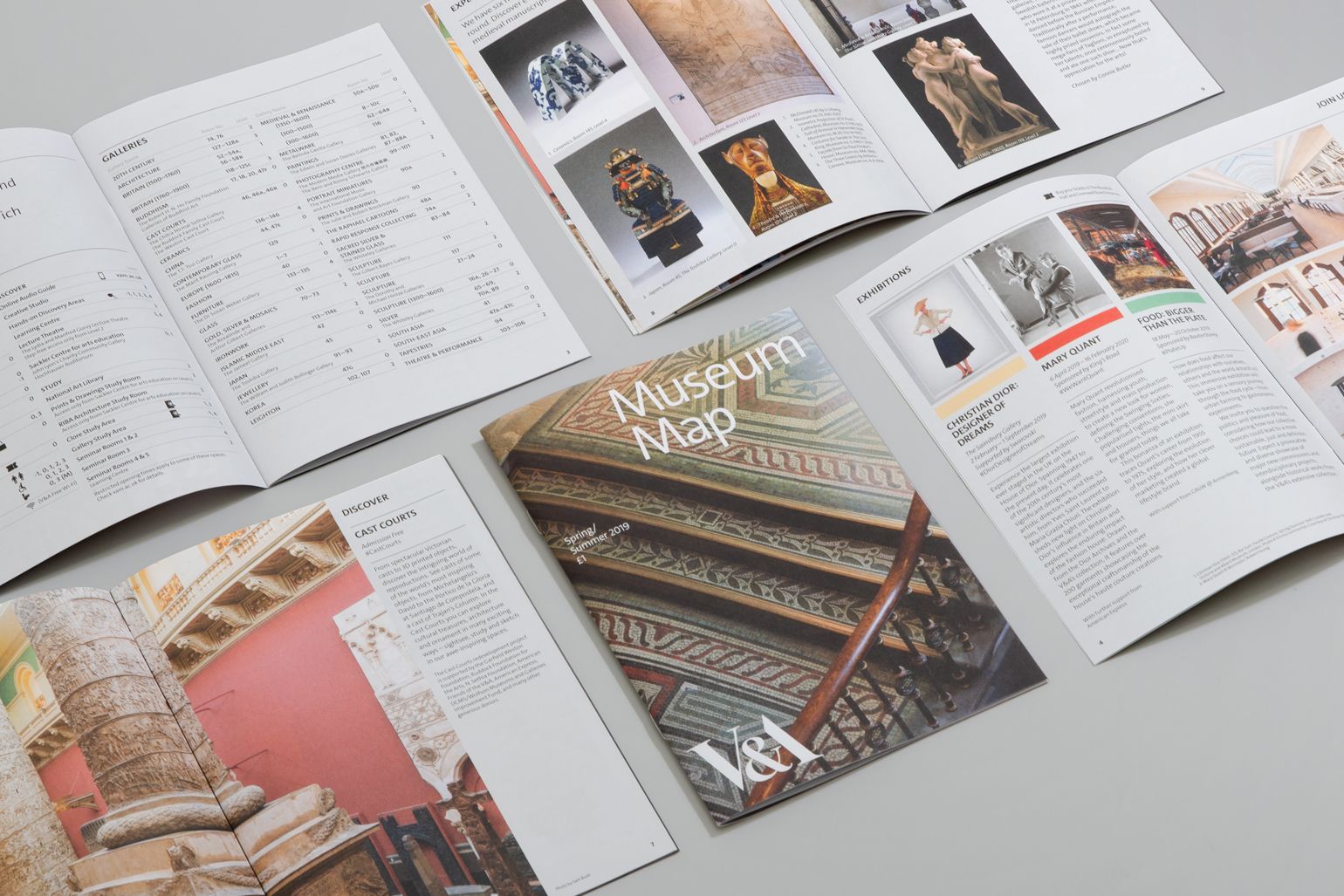 Dn&co designs new wayfinding system and map for V&A | Wallpaper*