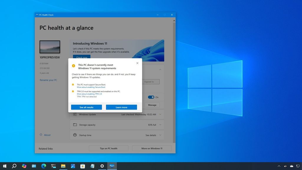 Windows 10 EOL is coming; see if your PC supports Windows 11 | Windows ...