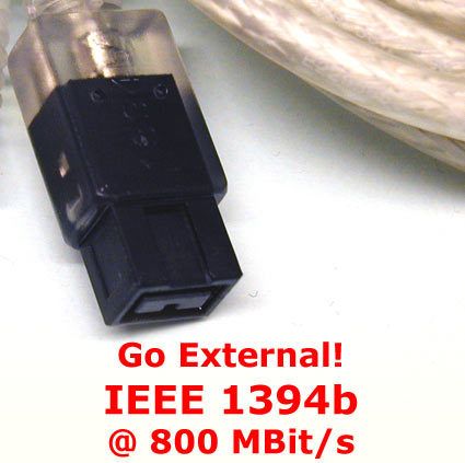 Go External: FireWire 800 | Tom's Hardware