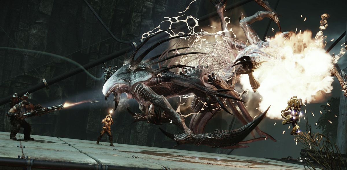 Fighting Evolve's new monster, the sneaky Wraith | PC Gamer