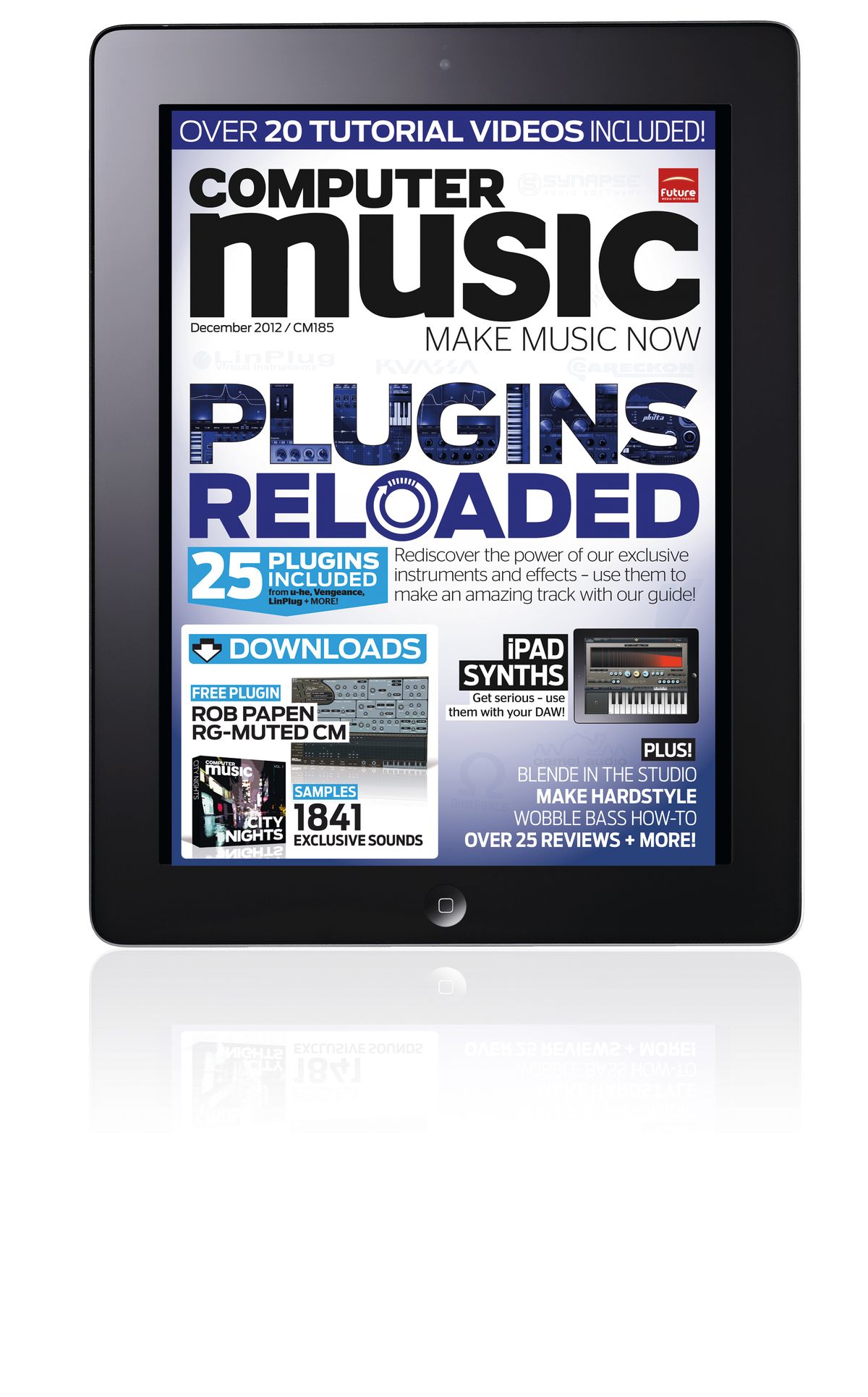 Computer Music 185, December 2012 - Plugins Reloaded - On sale now ...