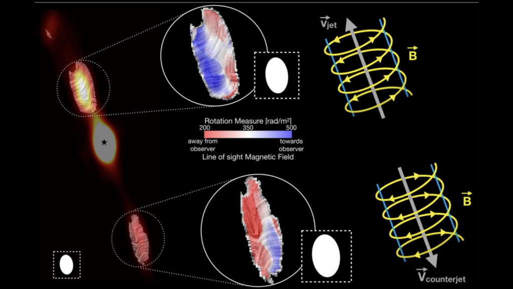 Twisted magnetic fields in space sculpt the jets of black holes and ...