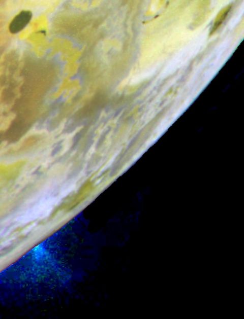 Auroras from Jupiter's Volcano Moon Shine Light on Its Interior | Space