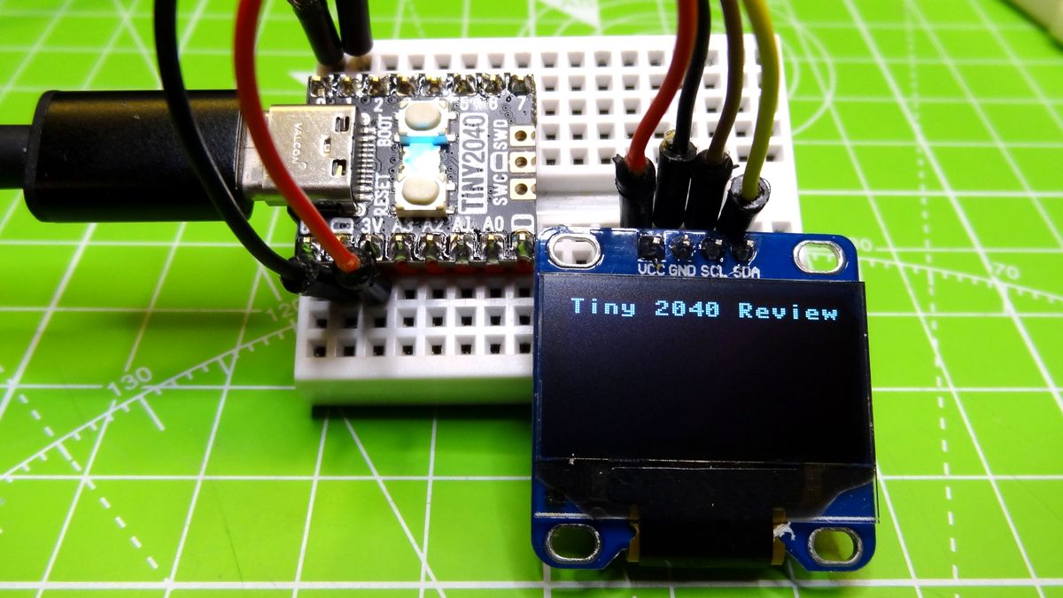 Pimoroni Tiny 2040 Review: A Smaller Raspberry Pi Pico | Tom's Hardware