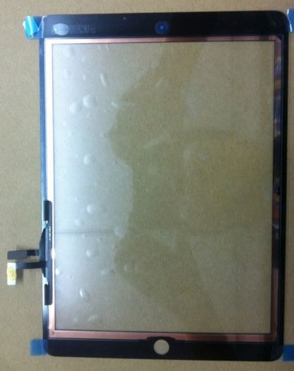 iPad 5 screen glistens in new snaps, shows thin iPad mini-like bezel ...