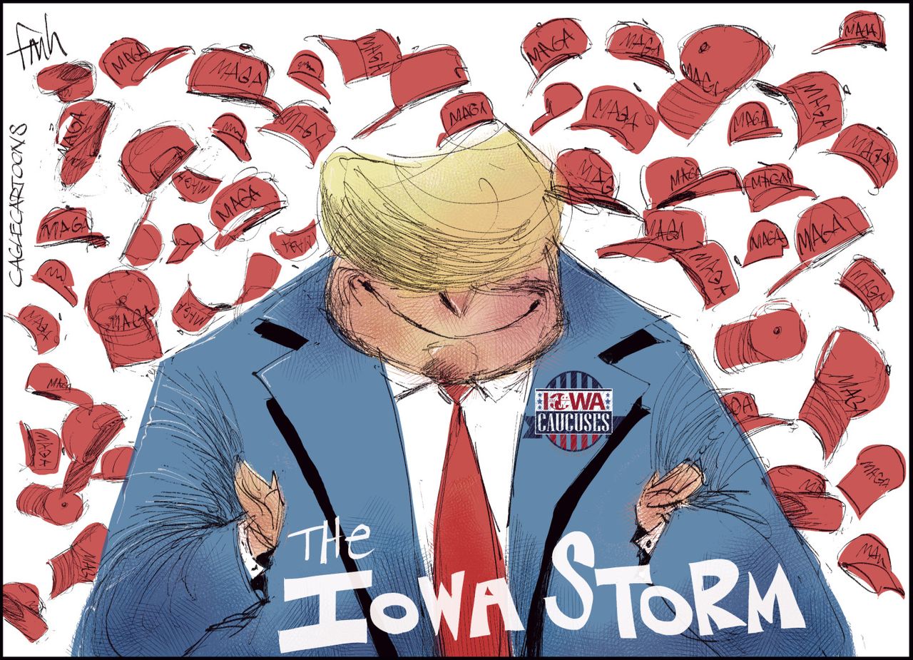 5 corn-fed cartoons about the Iowa caucuses | The Week